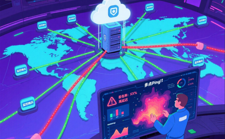 如何通过多点Ping检测服务器SLA？掌握99.99%可用性背后的秘密 – 主机技术分享